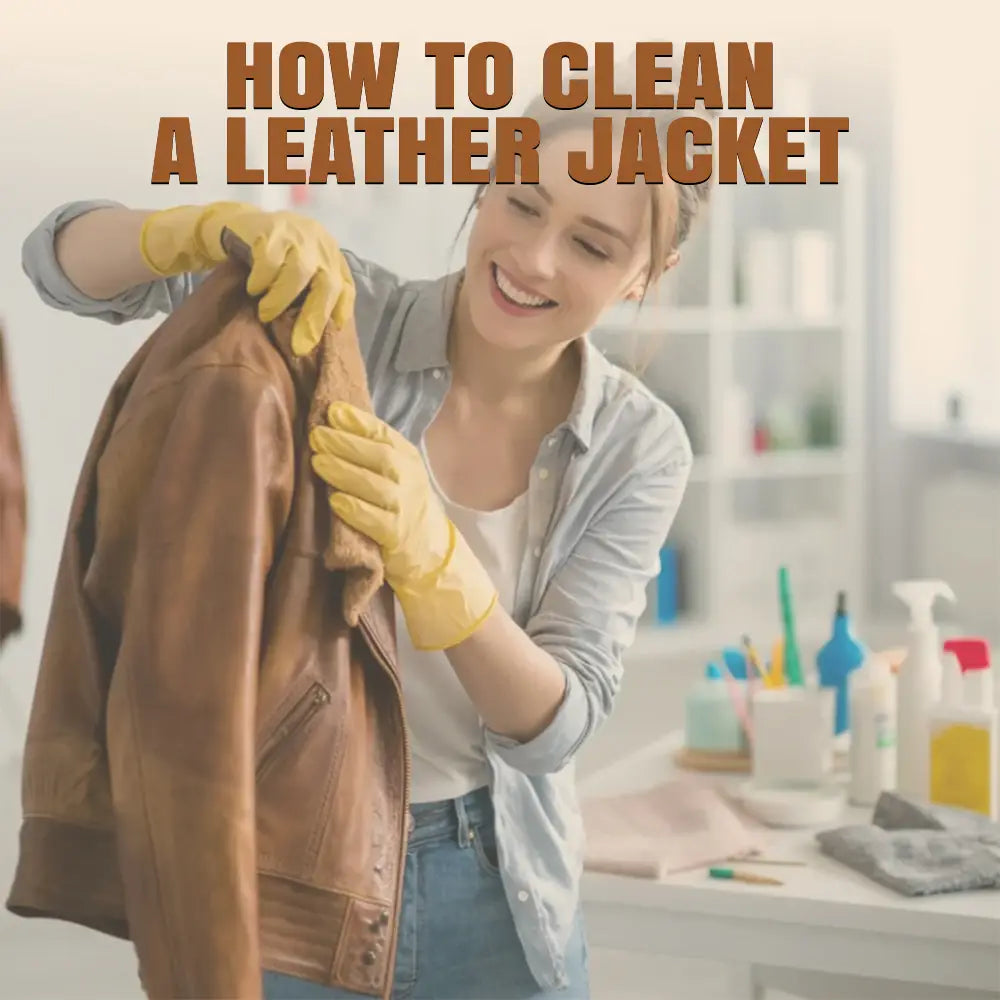 How to Clean and Maintain Leather Jackets | Rider’s Guide– Unik Just ...