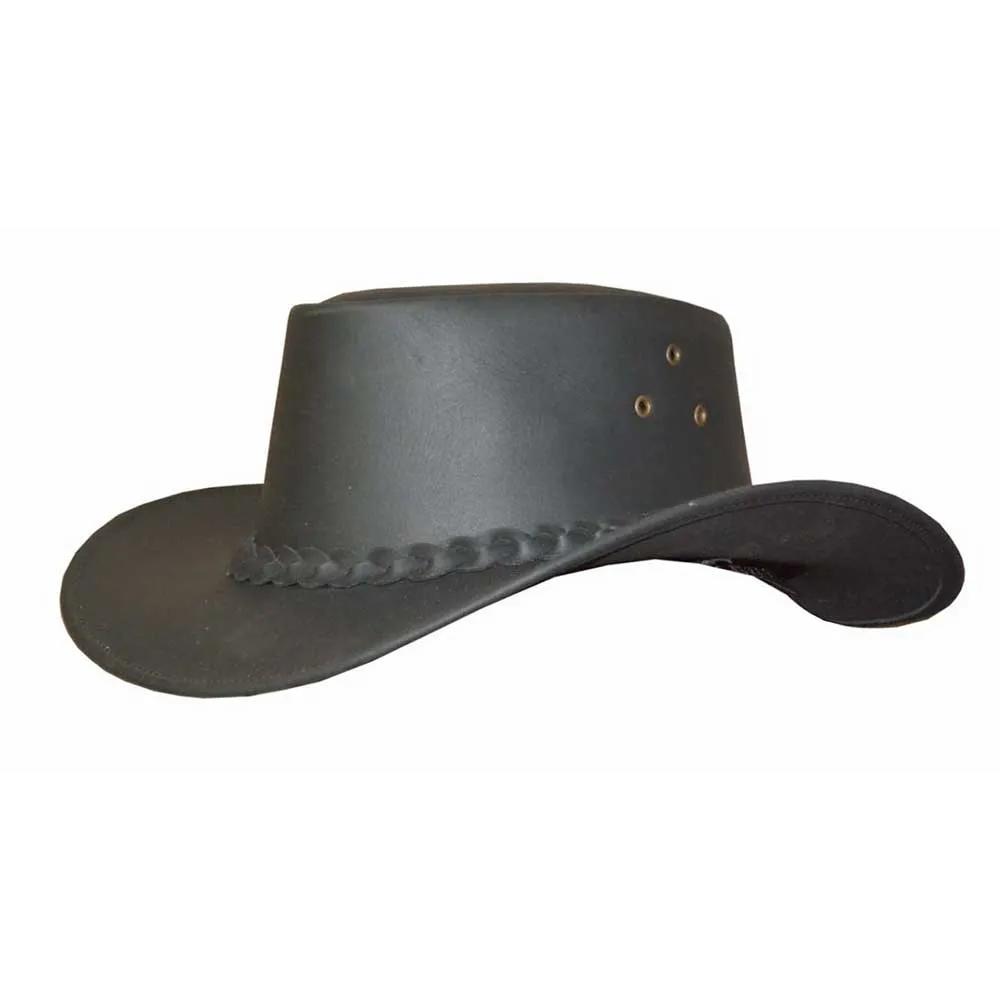 Cherokee - Mens Premium Leather Cowboy Hat